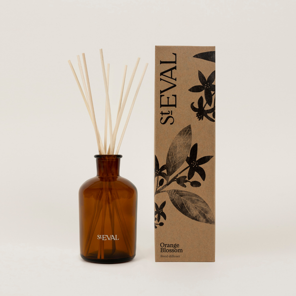 St Eval Orange Blossom Reed Diffuser - Willow & Wild